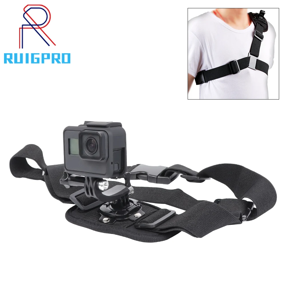 Gopro Accessories Shoulder Strap Gopro Mount For Go Pro Hero 10 9 8 7 6 ...