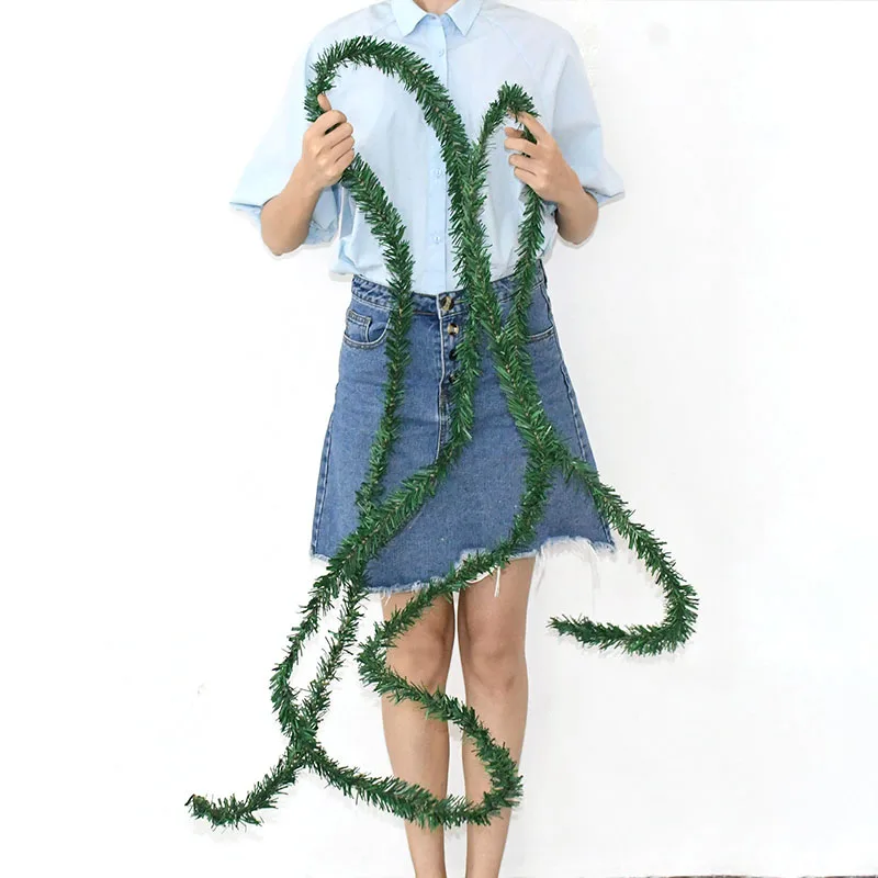 Guirlande de pin artificielle - B02 - 5.2 m - Décoration de Noël - Rotin - Intérieur - Cdiscount ...