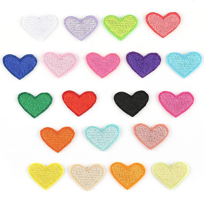 20pcs-Iron-On-mini-Heart-Patch-Cartoon-Cute-Stickers-for-baby-clothes ...