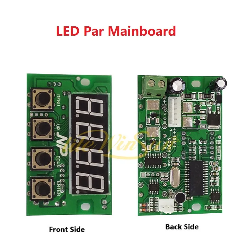 Placa mãe para iluminação de led par, acessório de placa mãe para tela ...