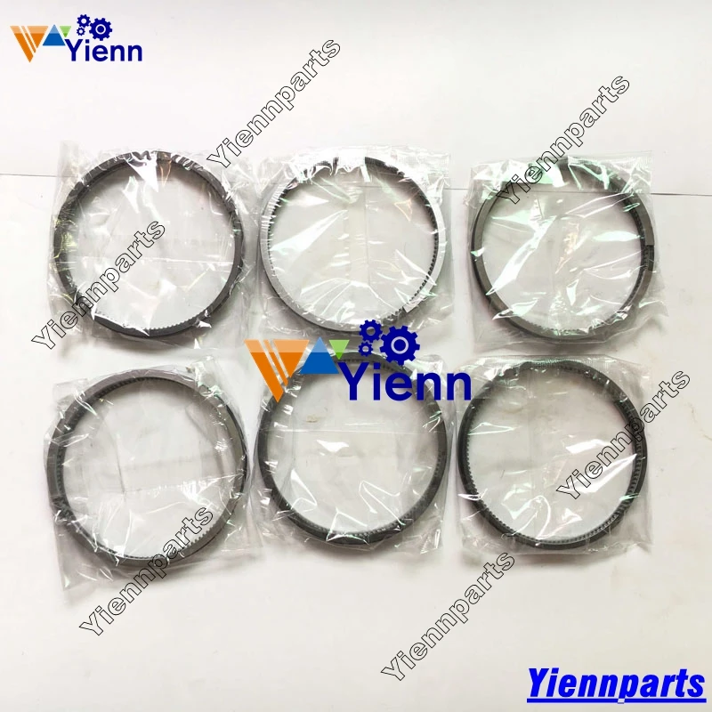 For-Doosan-Daewoo-DB58TI-DB58-DB58TIS-Piston-Ring-Set-S140-S180WV ...