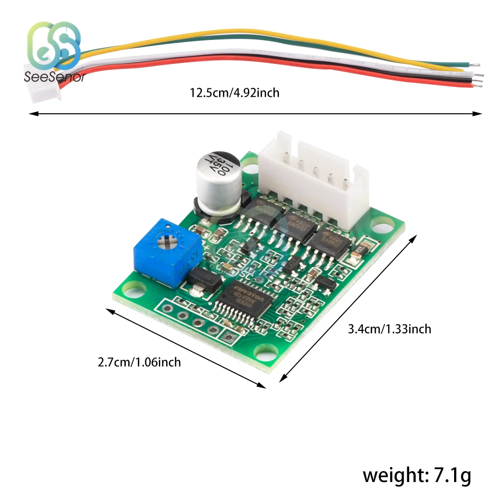 Dc3.8-15V 10W Dc6-20V 60W Bldc Háromfázisú Dc Kefe Nélküli Motoros ...