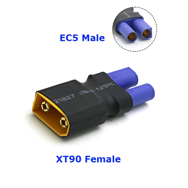 XT60-M à EC3-F - Adaptateur, connecteurs mâles femelles 4.0mm, prise banane RC, batterie Lipo ...