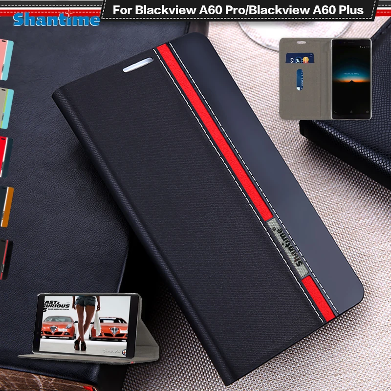 Luxury PU Leather Case For Blackview A60 Pro Flip Case For Blackview ...