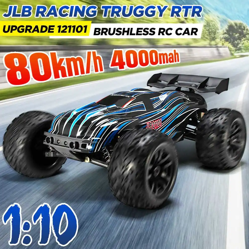 JLB Racing CHEETAH 1/10 80A coche teledirigido sin escobillas Truggy ...