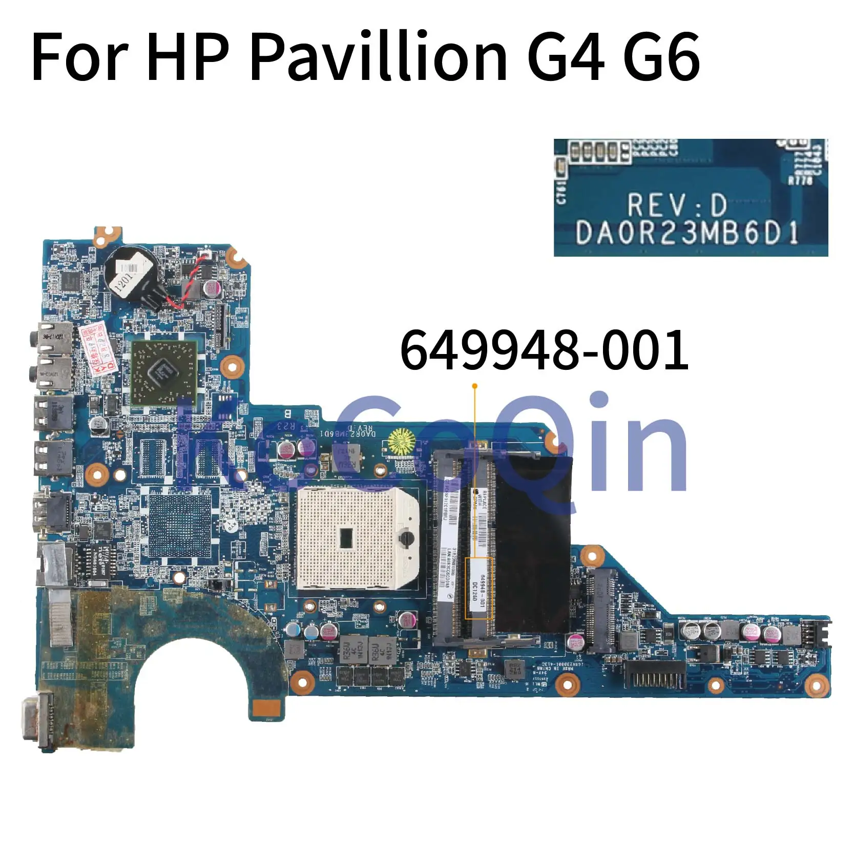 KoCoQin-laptop-Motherboard-For-HP-Pavillion-G4-G4-1000-G6-1000-G7-AMD ...