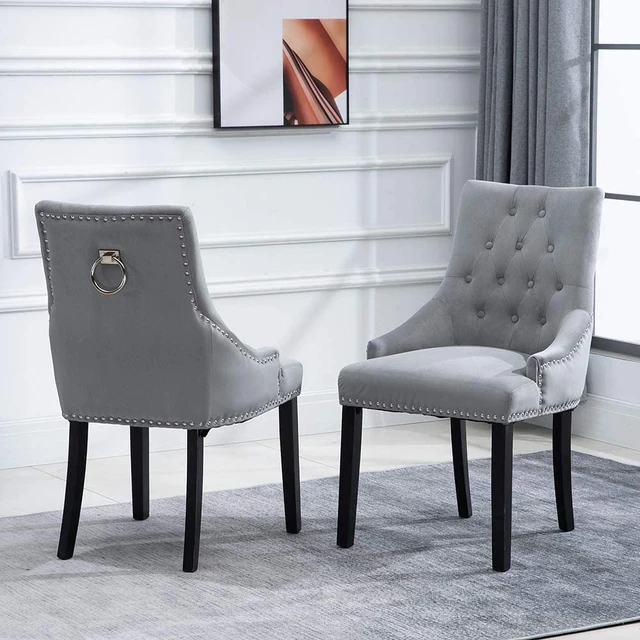 Studded Dining Room Chairs