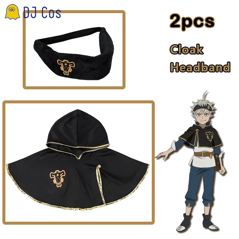 Asta-Cosplay-Black-Cloak-Headband-Anime-Black-Clover-Five-Leaf-Clover ...