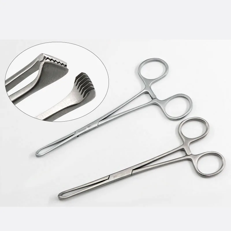 Stainless-steel-tissue-forceps-cervical-forceps-mouse-tooth-forceps ...