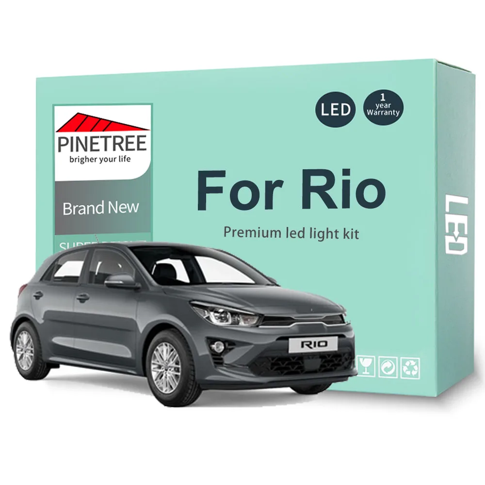 Kit-de-luces-Led-de-Interior-para-Kia-Rio-2001-2015-2016-2017-2018-2019 ...