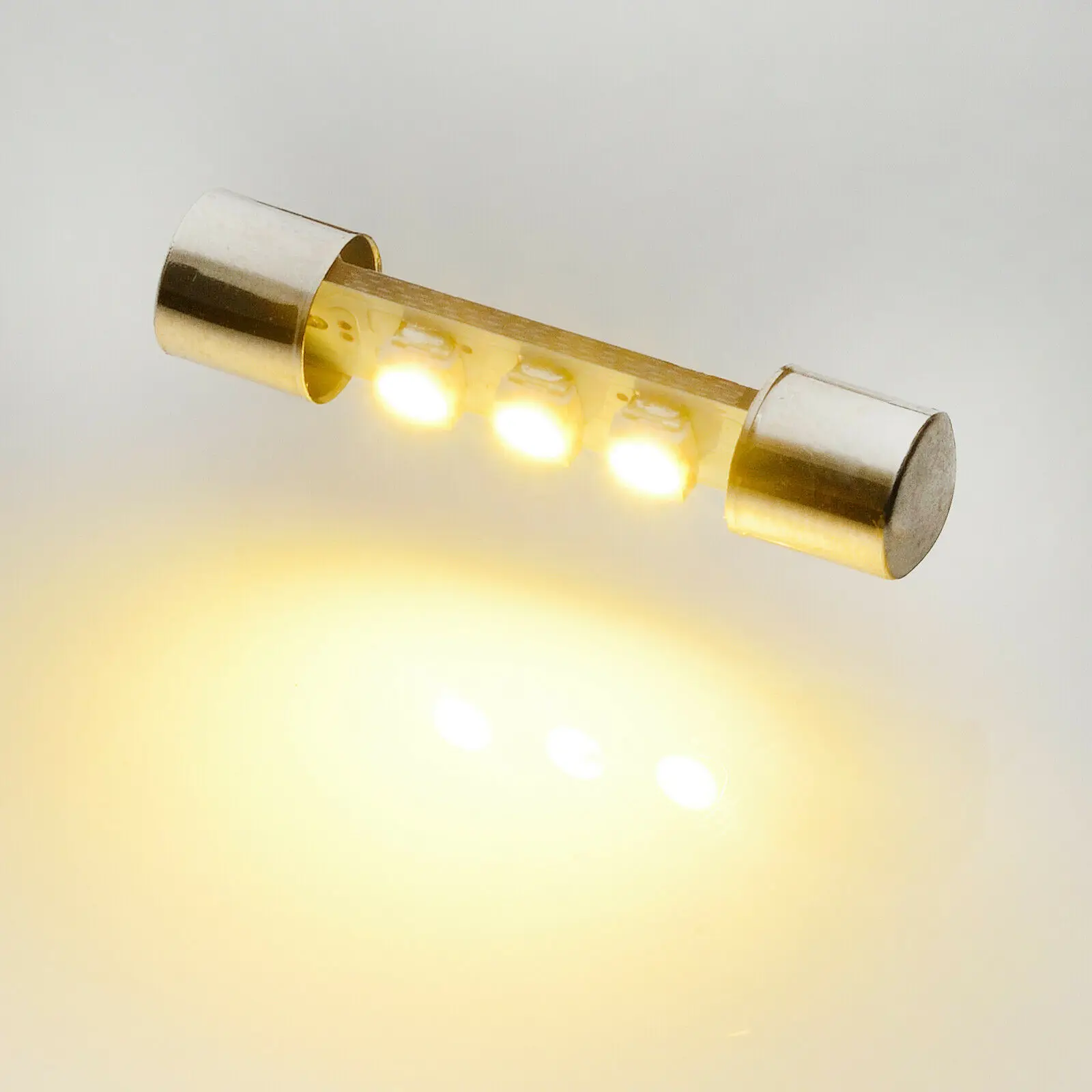 10-Warm-White-Light-AC8V-LED-Fuse-Lamp-Bulbs-for-Marantz-Sansui-Kenwood ...