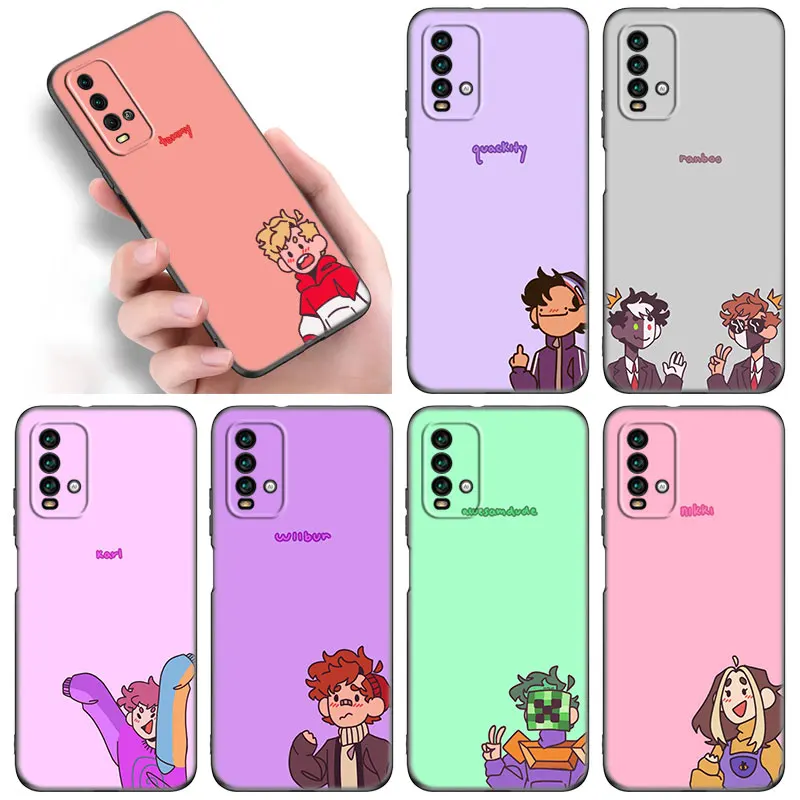 Dream Smp Game Phone Case For Xiaomi Redmi Note 10 9 Pro Max 10s 10t 9a ...