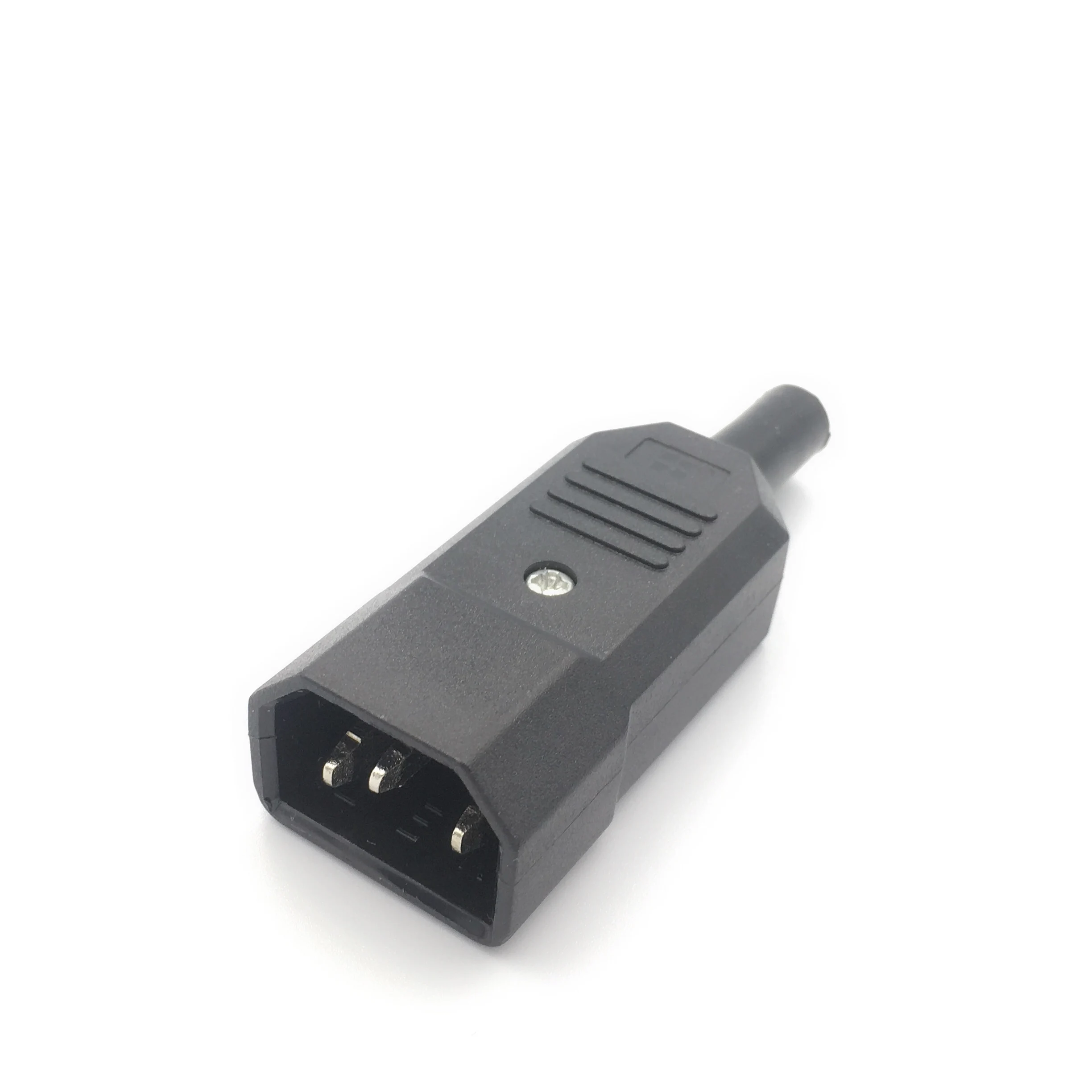 Generic Iec Straight Cable Plug Connector C13 C14 10a 250v Black ...