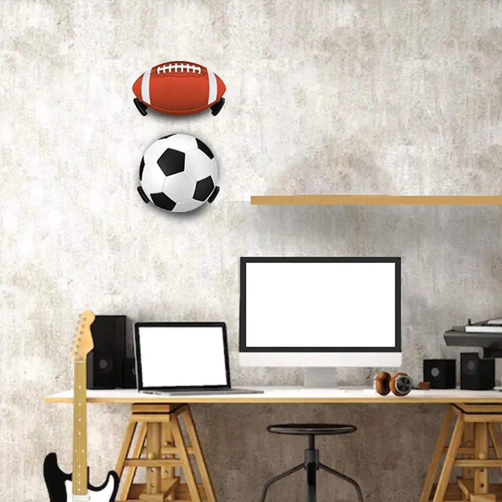 Basketball Holder Wall Mounted Ball Claw Football Storage Rack Space basketball-holder-wall-mounted-ball-claw-football-storage-rack-space