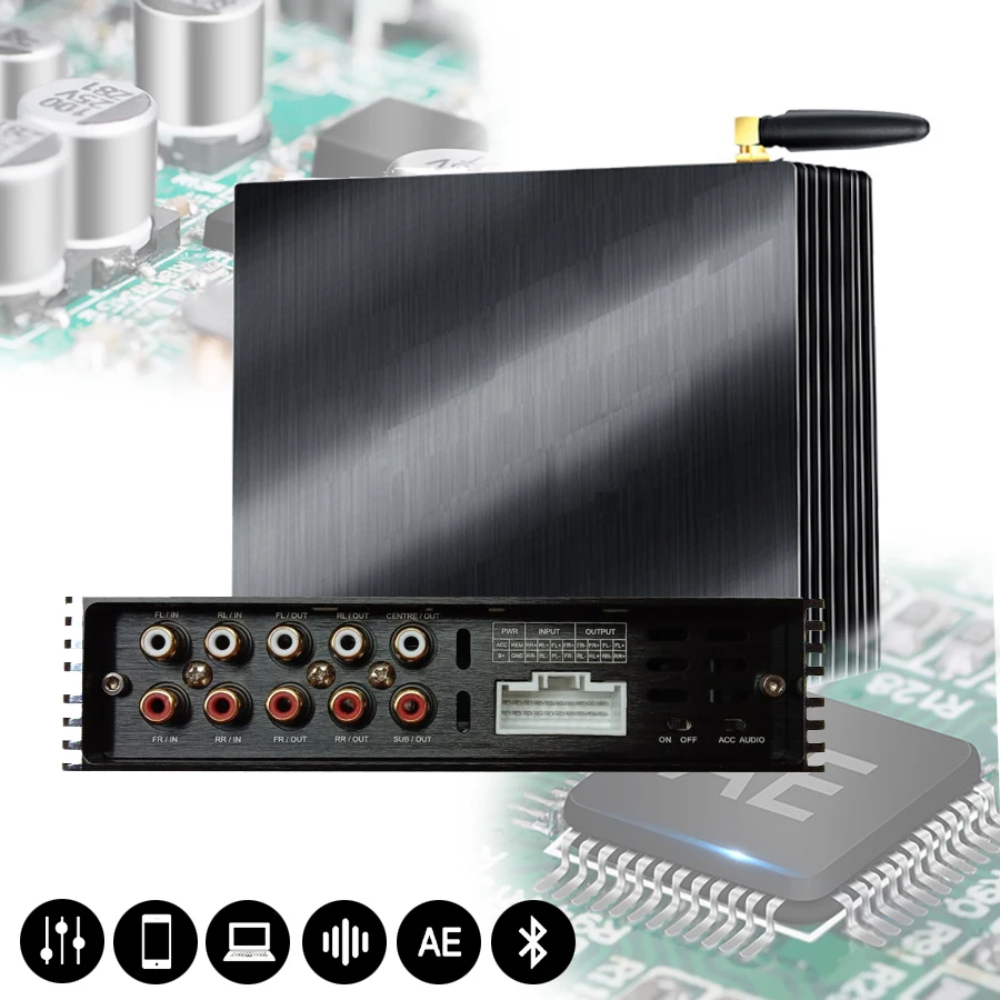 4CH-to-6CH-Wiring-harness-Car-Amplifier-built-in-DSP-processor-for-car ...