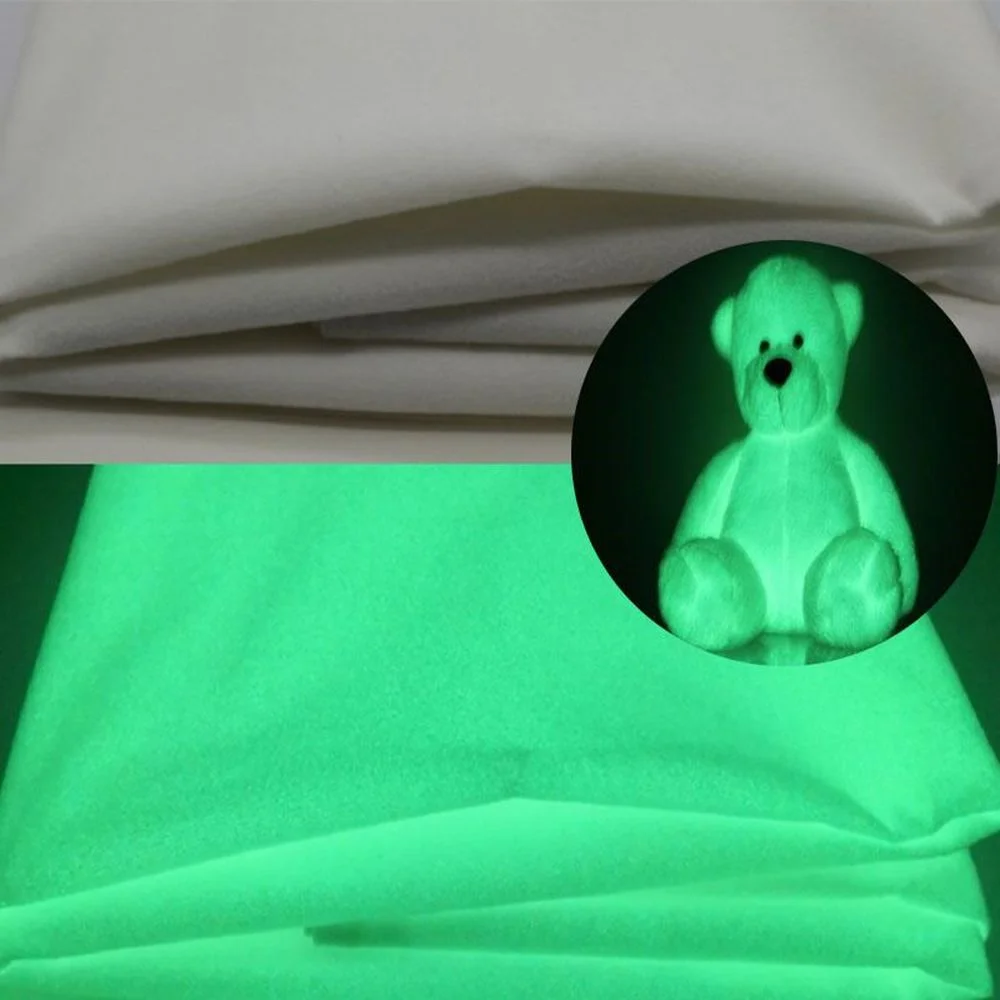 50cm*150cm Glow In Dark Fabric Reflective Velvet Fabric Luminous ...