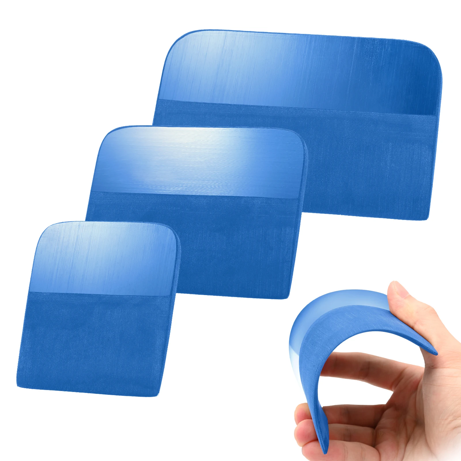 Ehdis Blue Soft Ppf Scraper Water Wiper Carbon Fiber Wrapping Car Vinyl ...