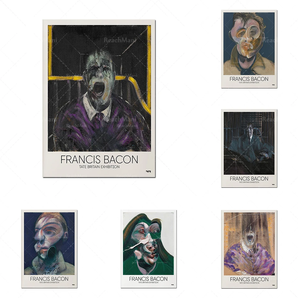 Francis-Bacon-poster-screaming-pope-interior-design-art-poster-modern ...