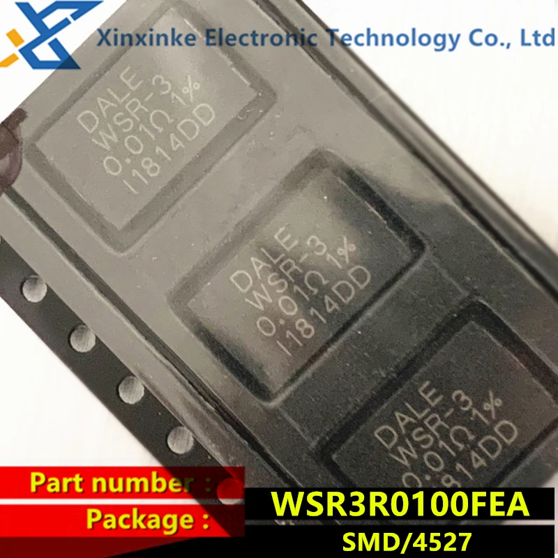 WSR3R0100FEA DALE WSR 3 0.01R 1% 4527 3W 0.01Ω 10mR Current sensing ...