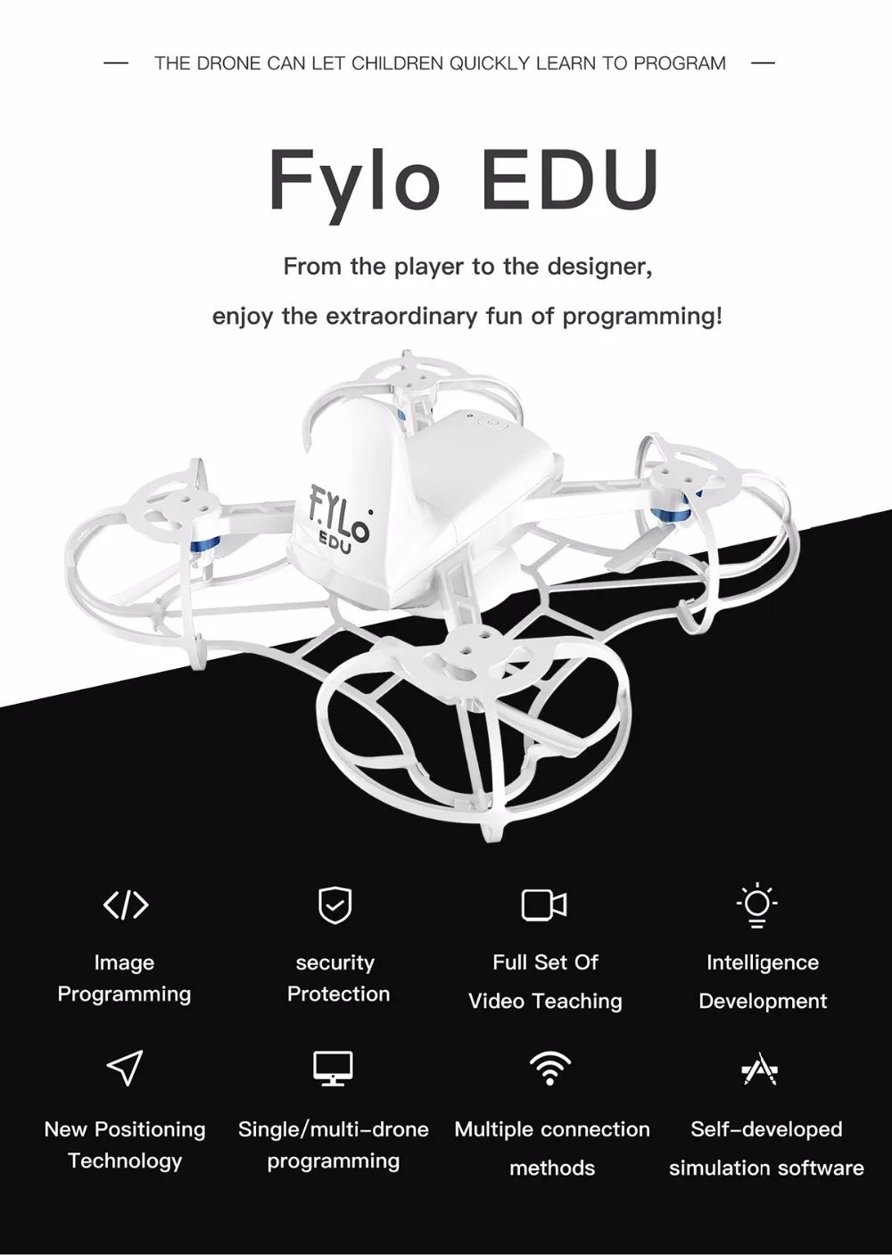 Fylo EDU - Drone Light Show Kit & Drone Swarm Set
