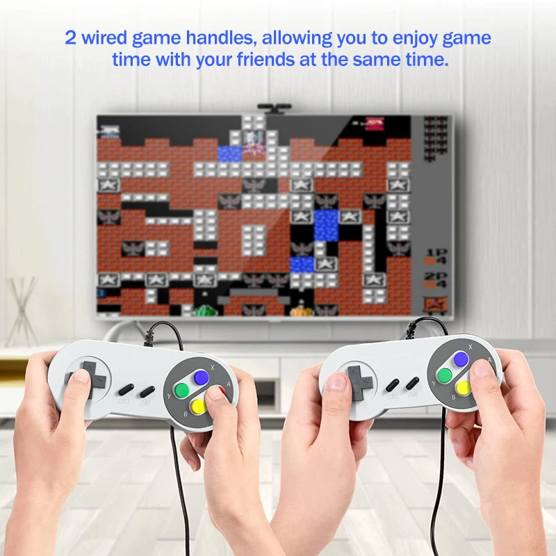 TSINGO Retro Classic 9pin Wired Controller Plug and Play TV Video Game ...