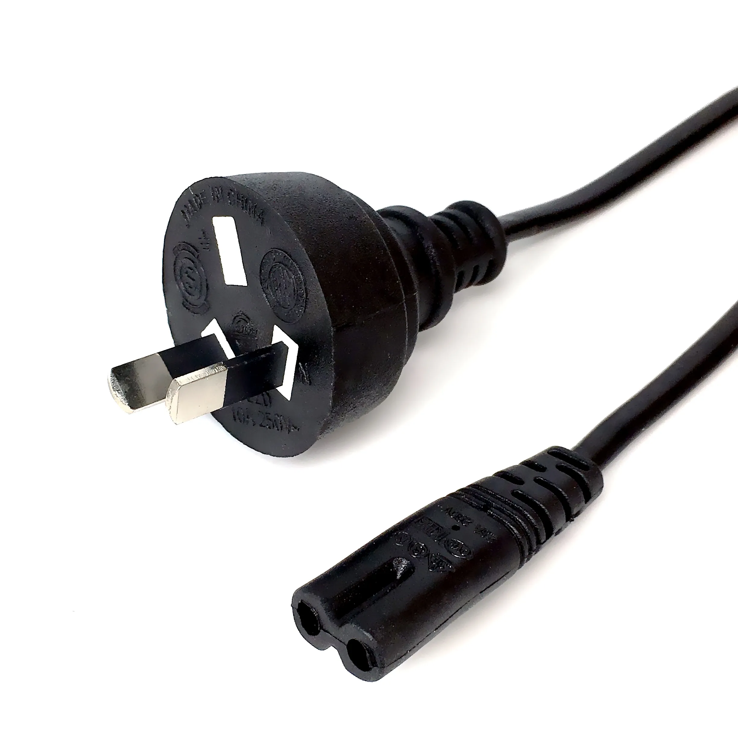 AU Australia IEC C7 Power Cable 1.2m Figure 8 Power Extension Cord For ...