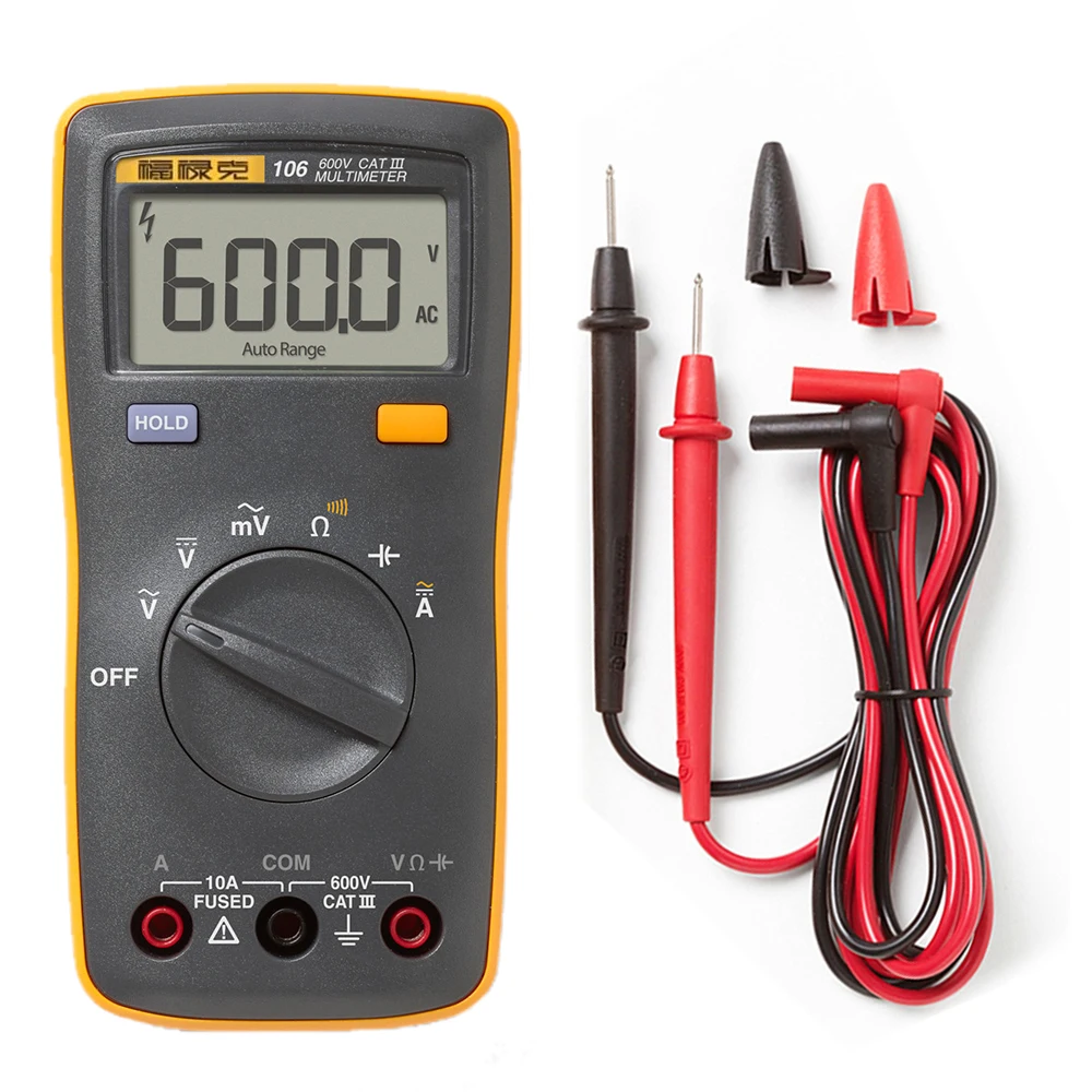 Fluke mini multímetro Digital portátil, fácil de transportar, nuevo ...