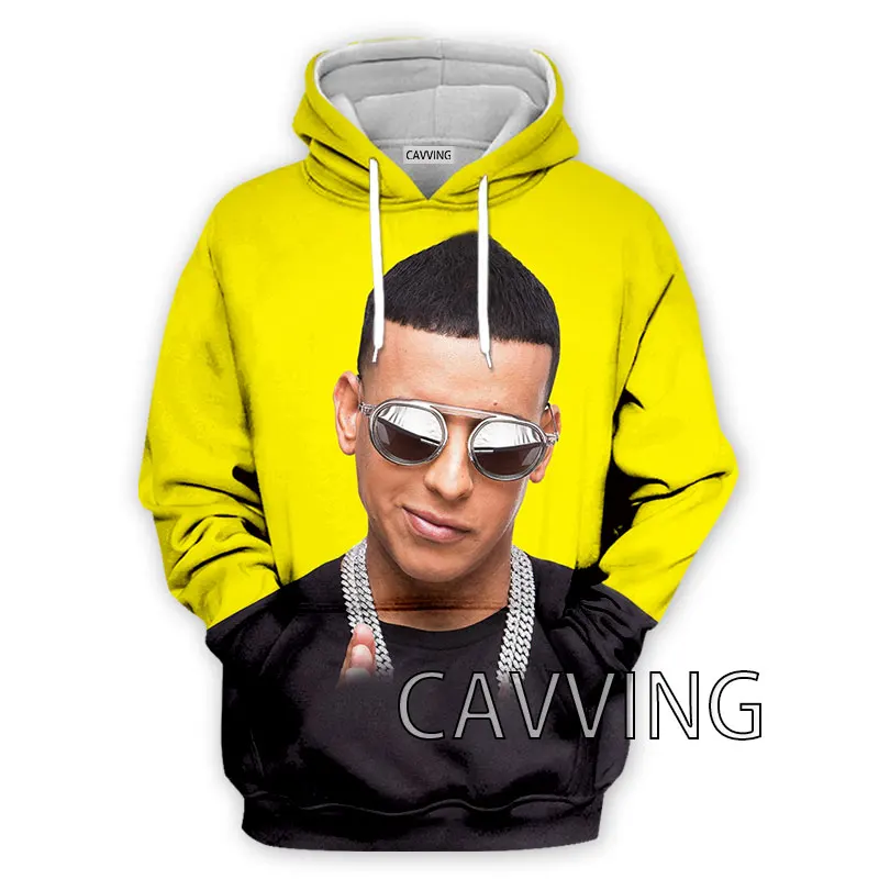 New Fashion Women/Men's 3D Print Daddy Yankee Hoodies Hooded ...