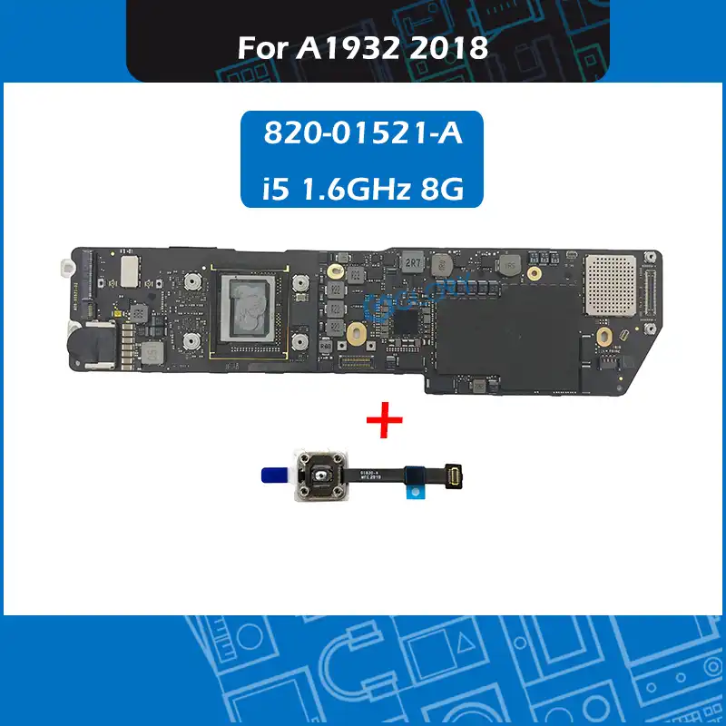 New Laptop A1932 Logic Board i5 1.6GHz 8GB 128/256GB 820 01521 A/02 for ...