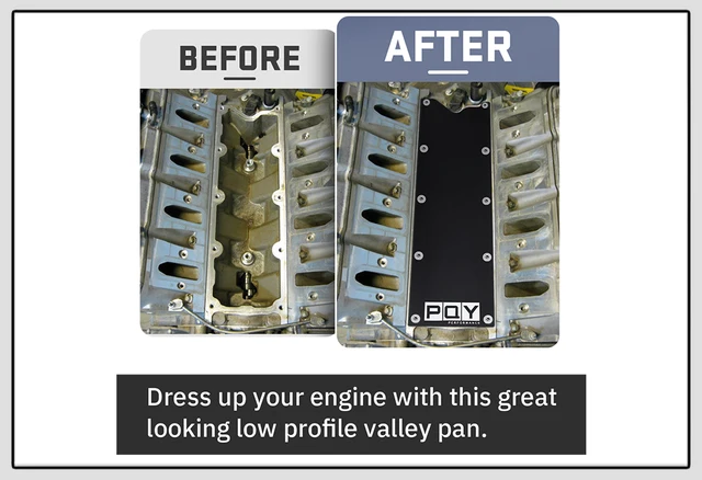 Ls Oil Pan Valley Cover Gasket LS Gen 3 Valley Pan Cover Plate With ...