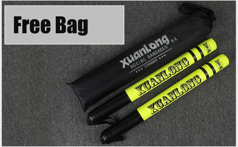 Sac de frappe,Bâton d'entraînement à la boxe, 2 pièces de 57cm, gants ...