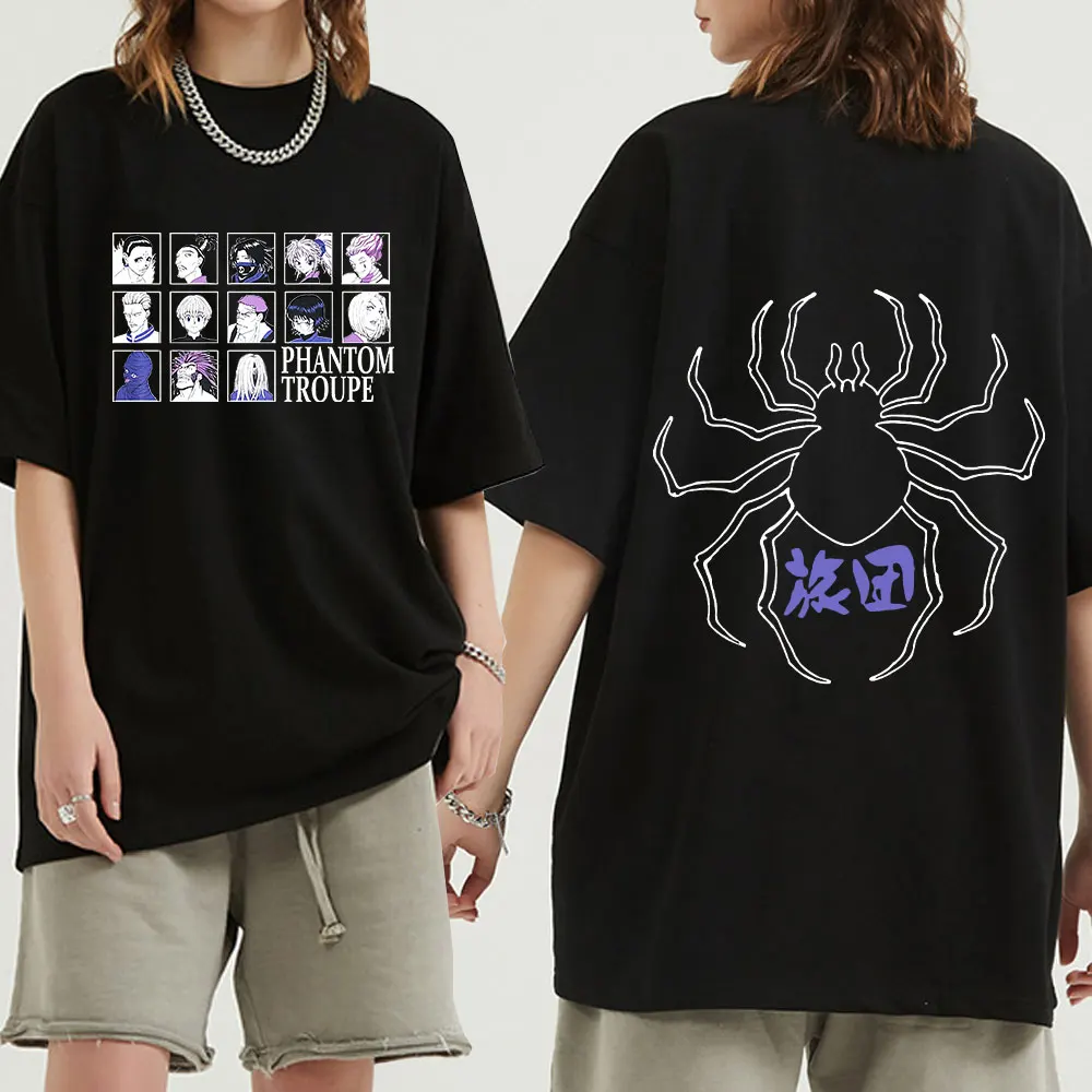 Japan Anime Hunter X Hunter T Shirt Men Cotton T Shirt Phantom Troupe ...