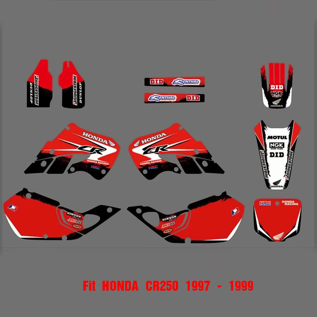 3M-CR125-CR250-Graphics-KIT-Sticker-decals-For-HONDA-CR125-CR250-1991 ...