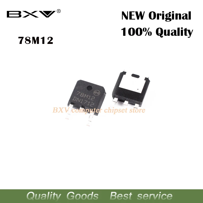 20pcs 78m12 L78m12cdt L78m12 To-252-2(dpak) 12v Voltage Regulator ...