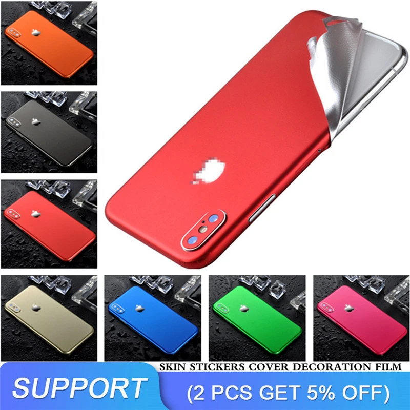 Новая красочная пленка для Apple iPhone 7 XS, мобильный телефон 5S, 6S Plus, 7, 8 Plus, X ...