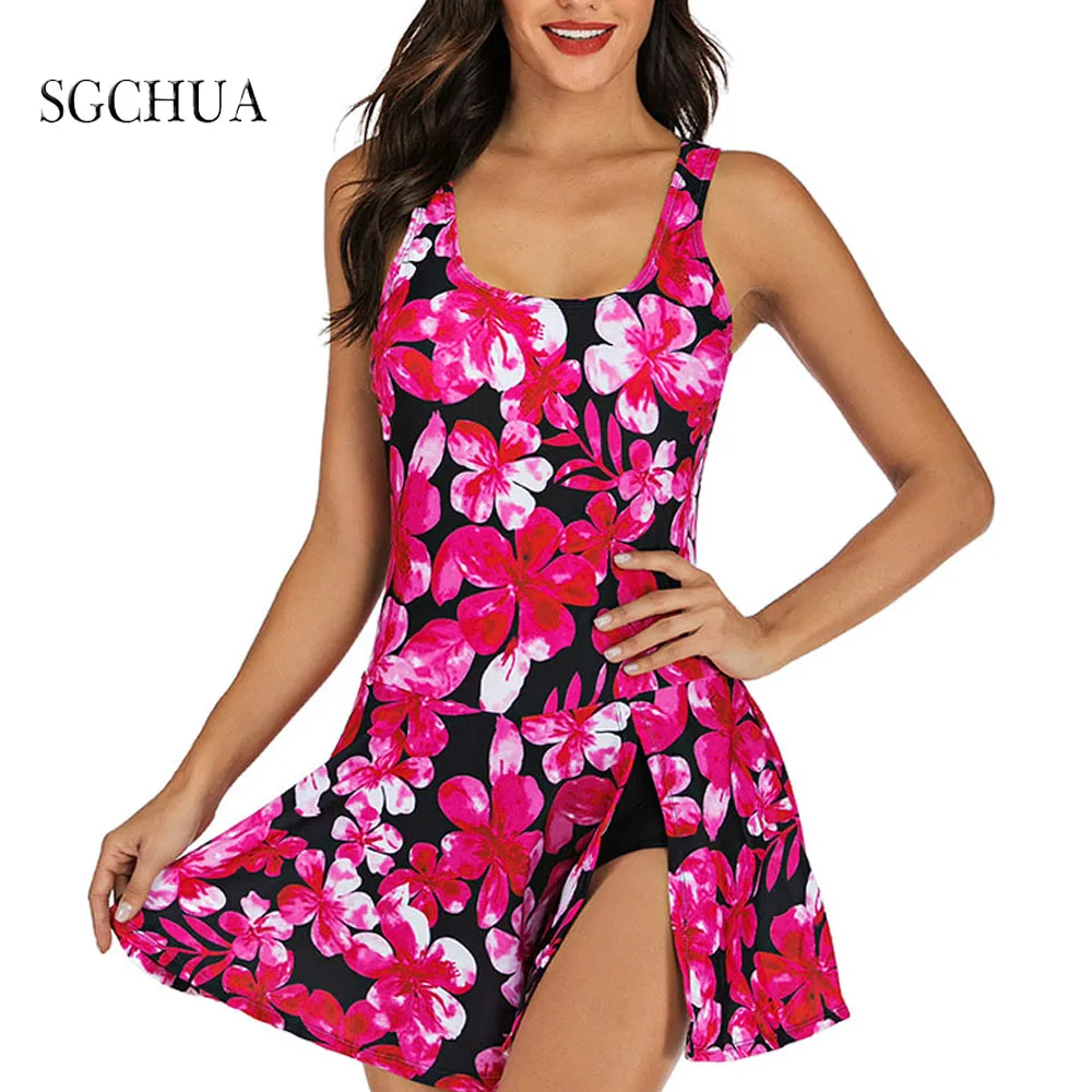 Sexy-Floral-One-Piece-Large-Swimsuits-Closed-Plus-Size-Swimwear-Push-Up ...