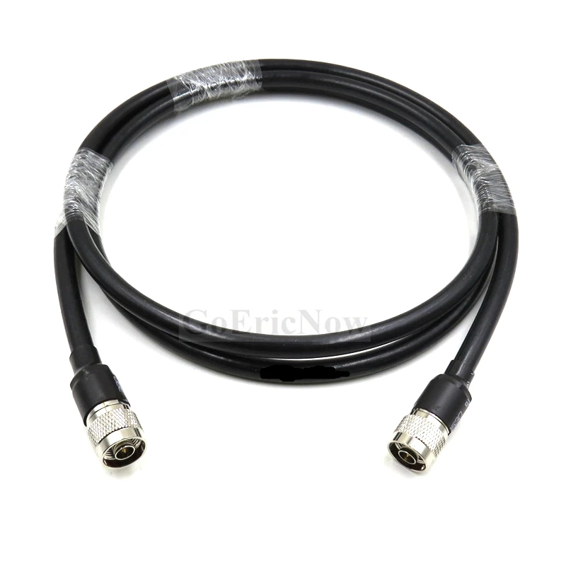 2pcs RF Coaxial 50ohm N Male to N Male RG8 RG8U 50 7 Jumper Cable ...