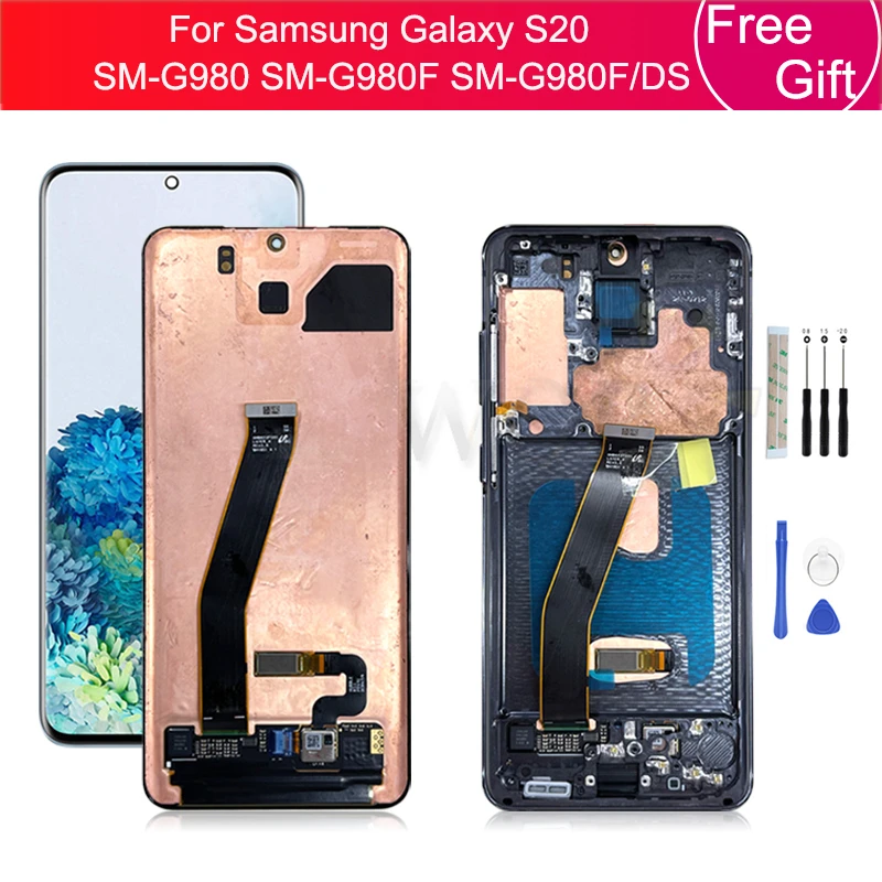 For-Samsung-Galaxy-S20-Lcd-G980-G980F-G980F-DS-Display-Touch-Screen ...