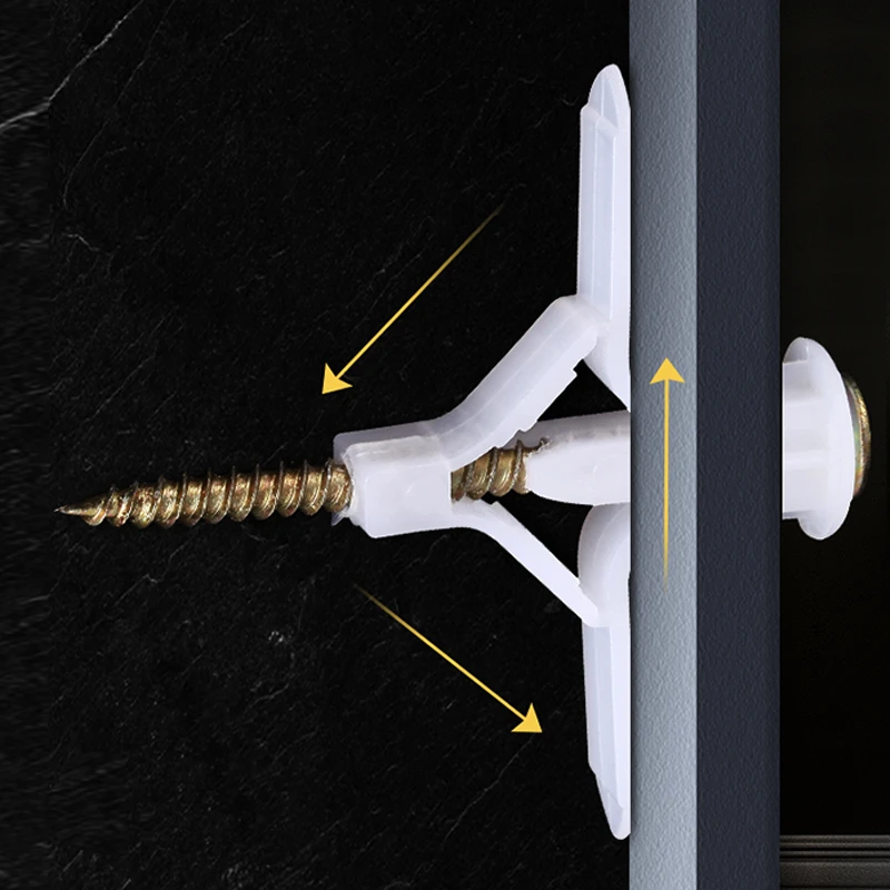 Nylon Aircraft Shape Butterfly Type Plastic Gypsum Board Anchors ...