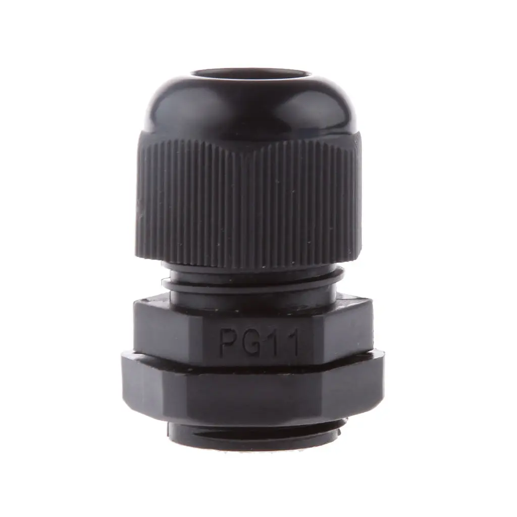 Plastic IP68 Waterproof PG11 Cable Gland Connector 5 10mm of 10|Cables ...