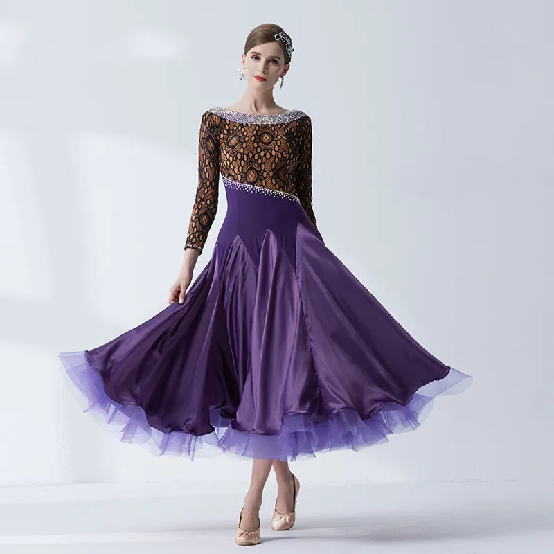 The-new-National-standard-modern-dance-clothing-big-pendulum-dress ...