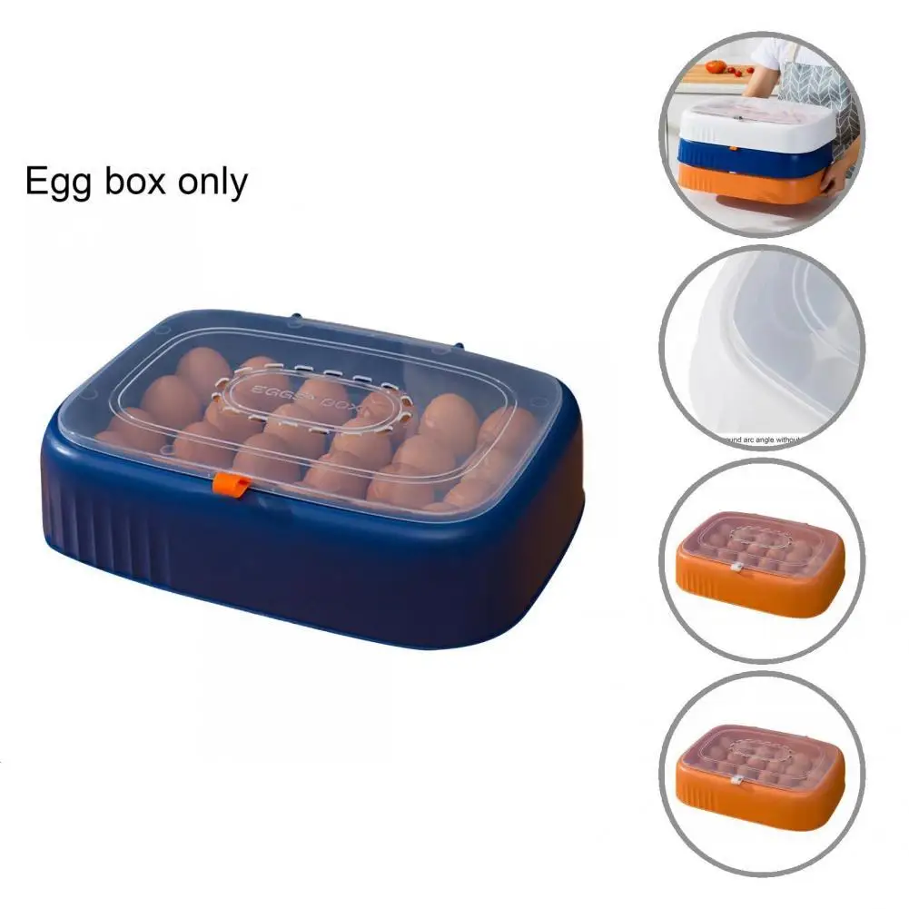 Egg Box Great Large Capacity Stackable Egg Storage Box Shock proof ...