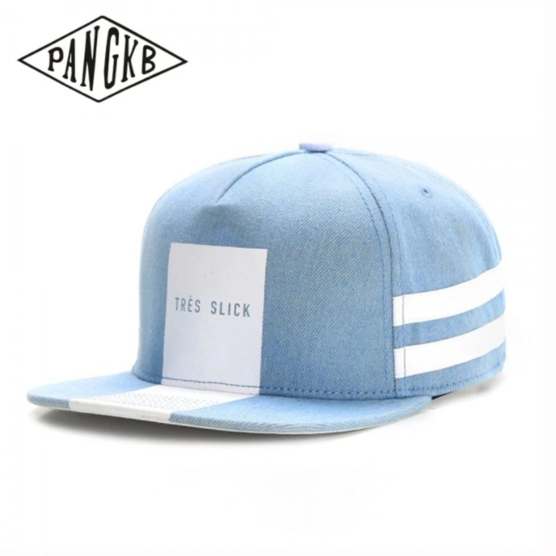PANGKB-Brand-TR-S-SLICK-CAP-light-blue-truck-driver-cap-black-snapback ...