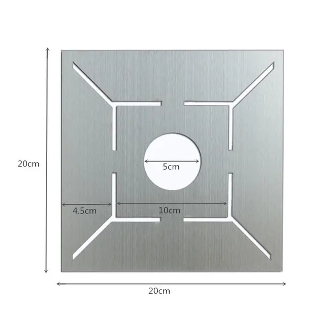 New Style Stainless Steel Thicken Floor Drain Ruler Multifunction Tile ...