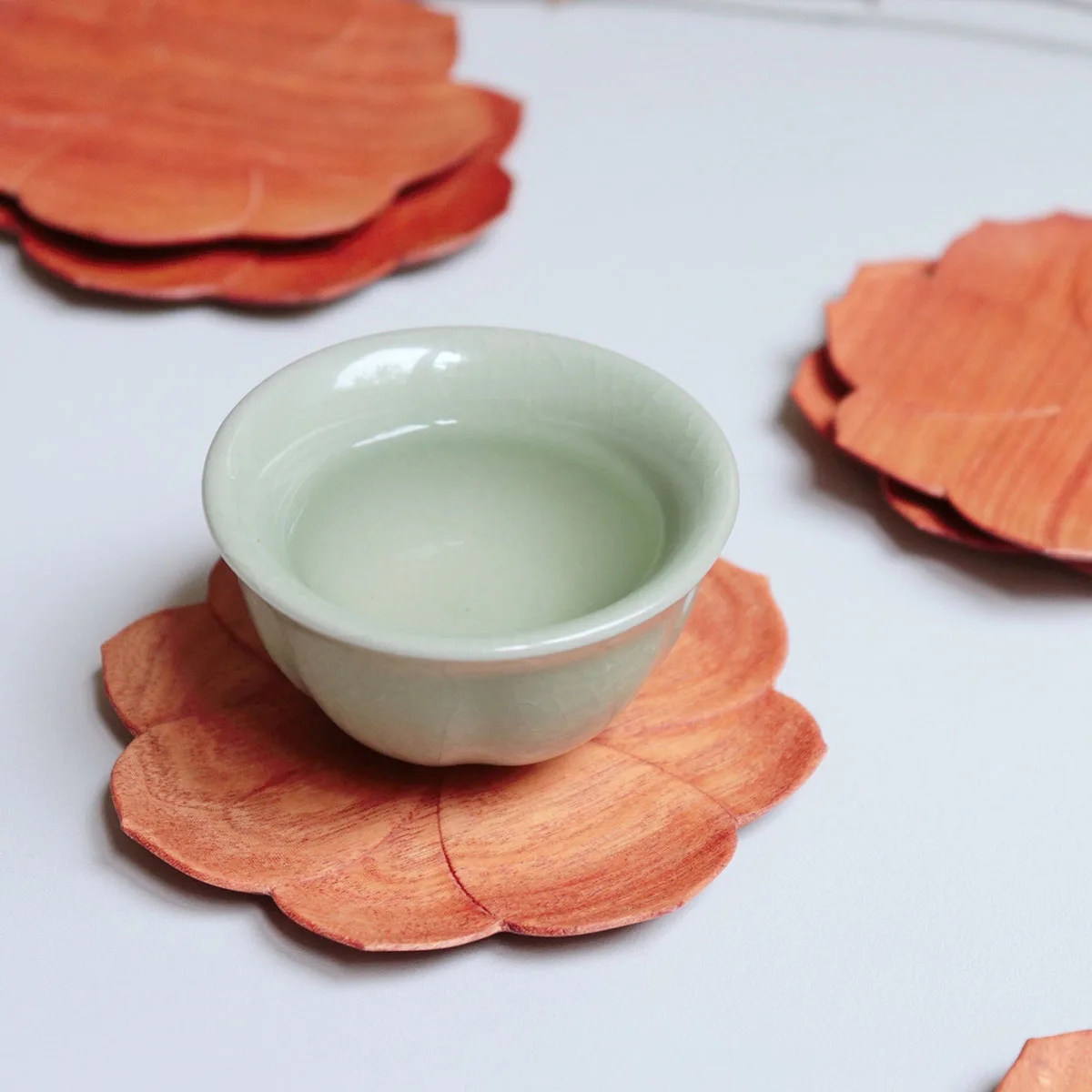 Amgo-Wood-Coaster-Japanese-Style-Tea-Coffee-Cup-Pad-Table-Heat ...