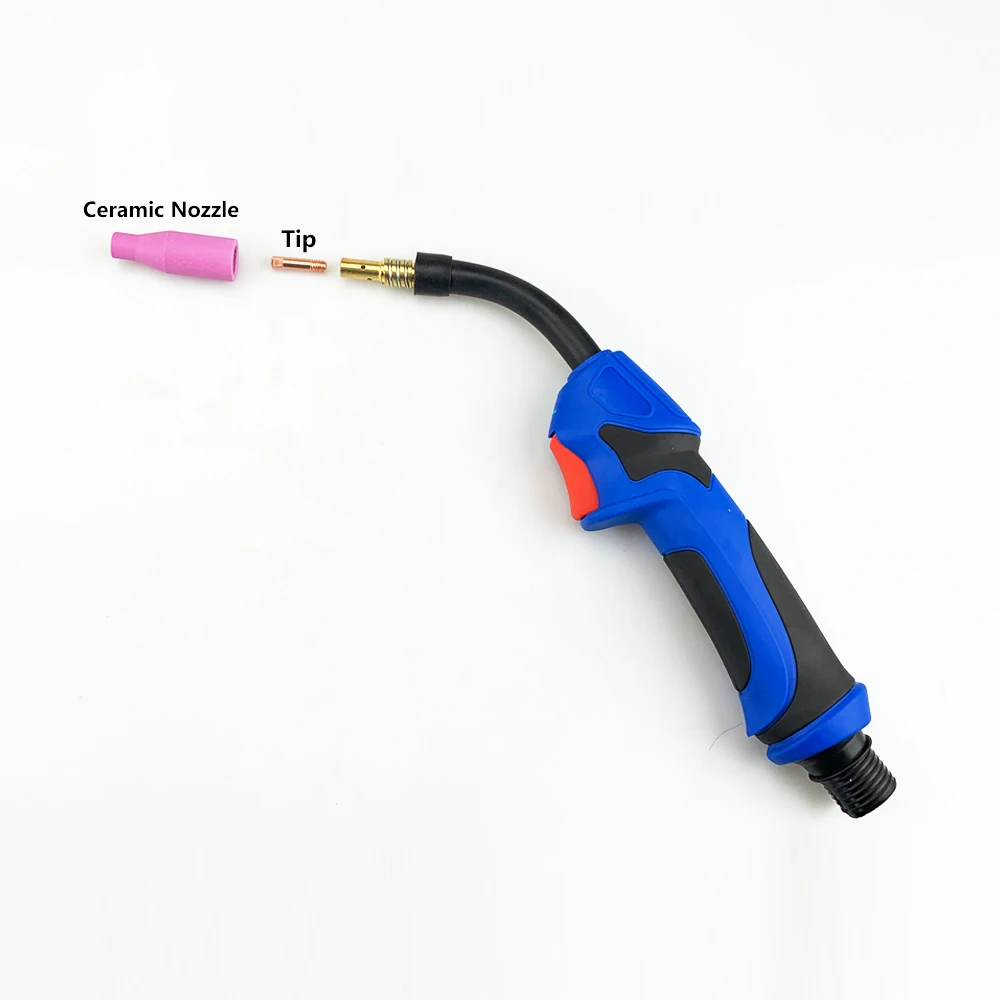 Mb15Ak 14Ak Mig/Mag Gas Kerámia Fúvóka Euró Stílusú Hegesztőpisztoly ...