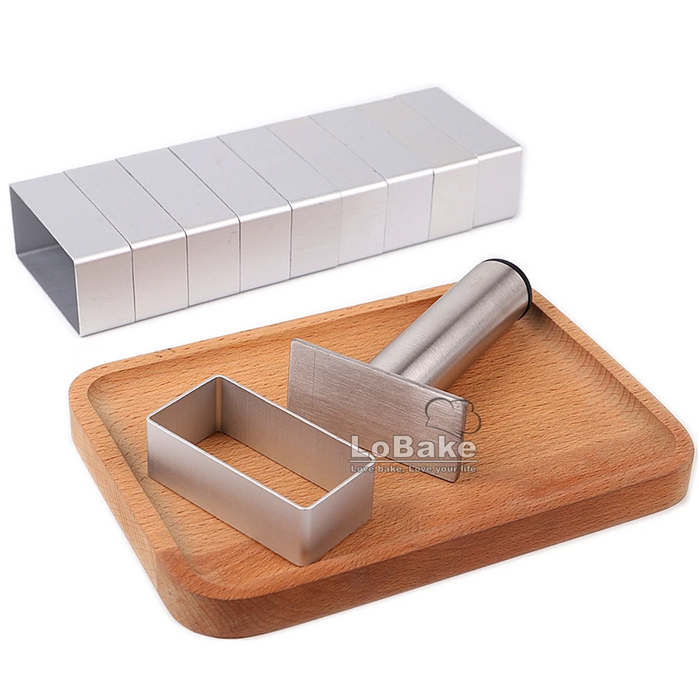 2-1cm-Height-Lengthened-Rectangle-Aluminium-Pineapple-Cake-Mold ...