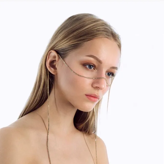 New Design Bling Rhinestone Long Chain Cross Pendant Face Jewelry for ...