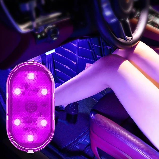 Pink Car Interior Lights