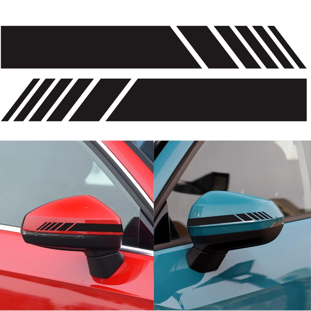 Pegatina para espejo retrovisor de coche, calcomanías para carrocería ...